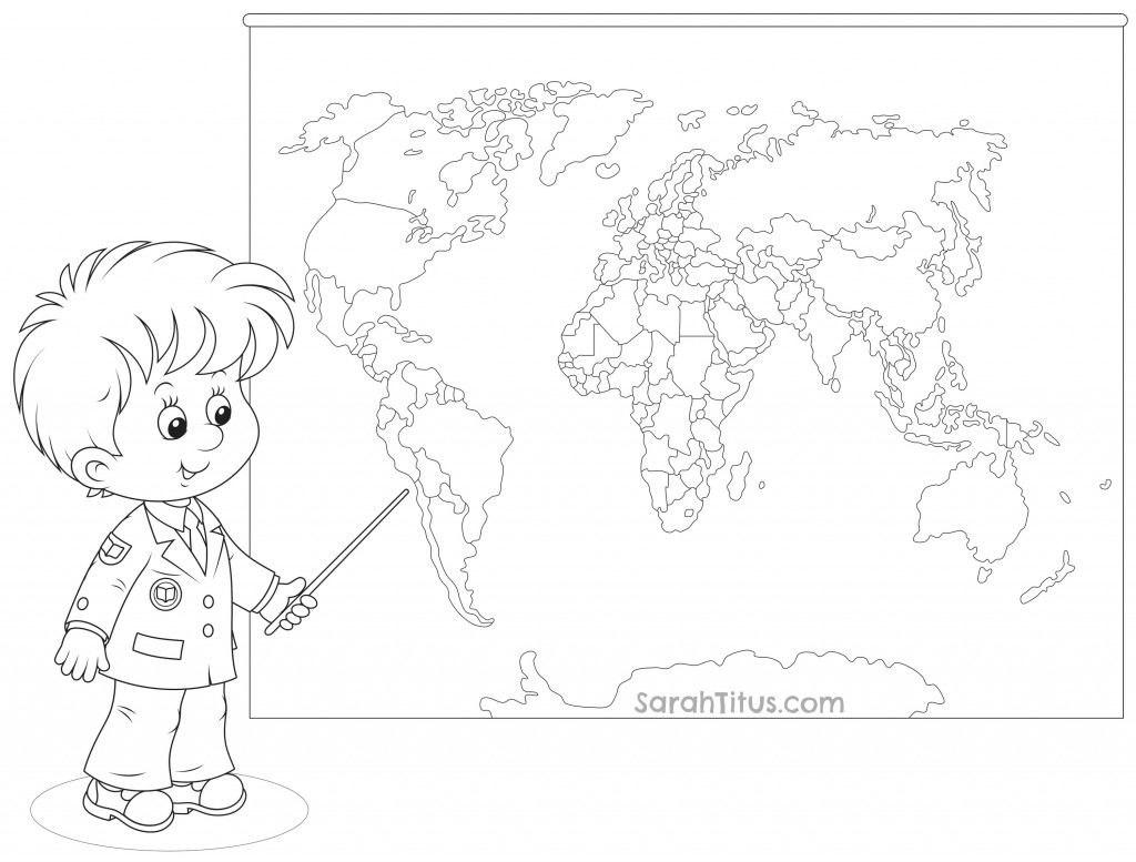 Back to School Coloring Pages - Sarah Titus