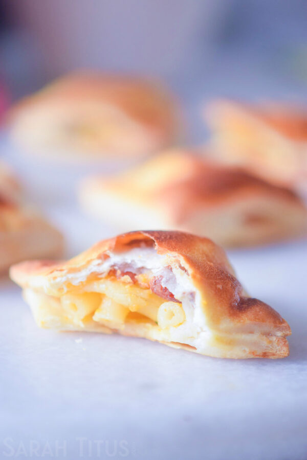 Bacon Mac and Cheese Puffs - Sarah Titus