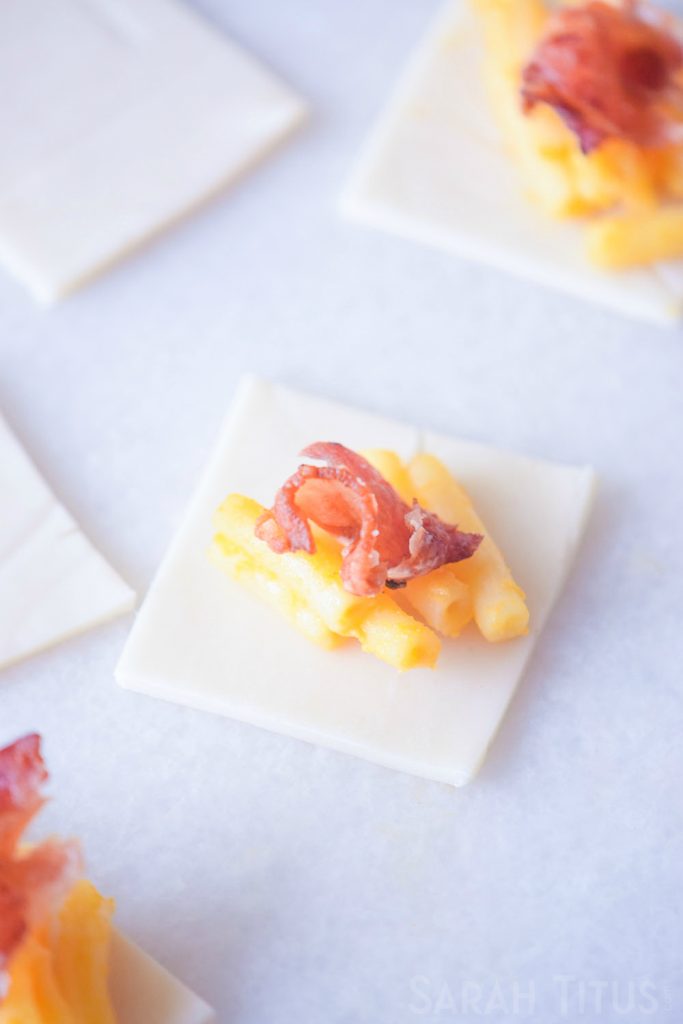 Bacon Mac and Cheese Puffs - Sarah Titus