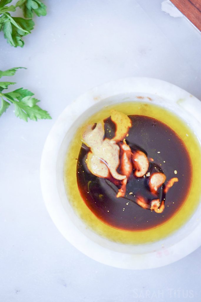 Balsamic Honey Mustard Salad - Sarah Titus