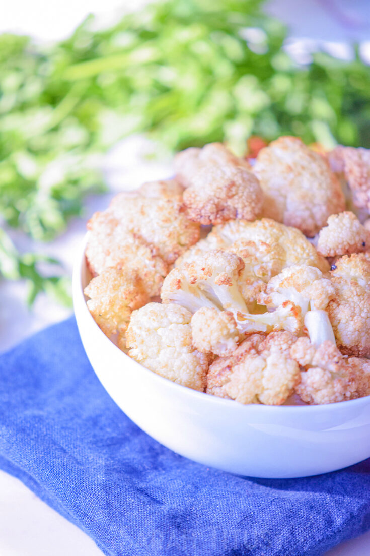 Sticky Cauliflower Bites - Sarah Titus
