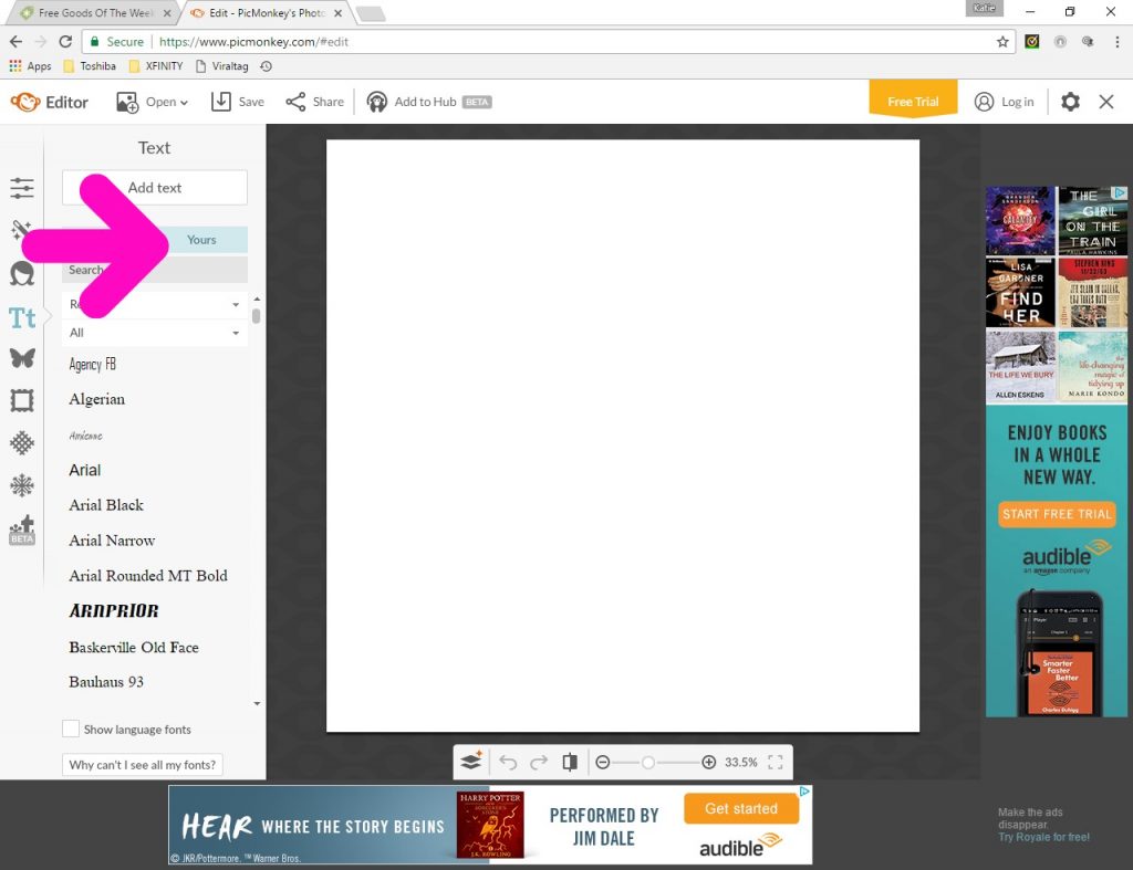 How to Install Your Own Fonts in Picmonkey - Sarah Titus