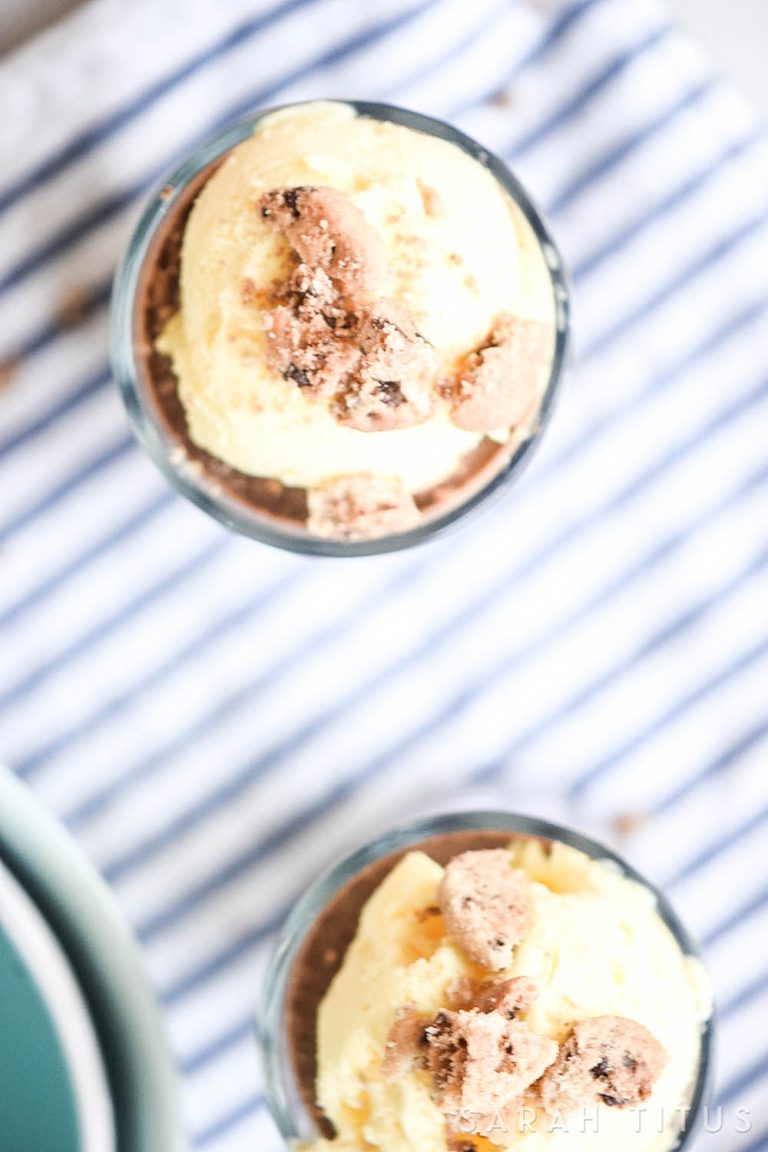 Chocolate Milkshake with Ice Cream - Sarah Titus