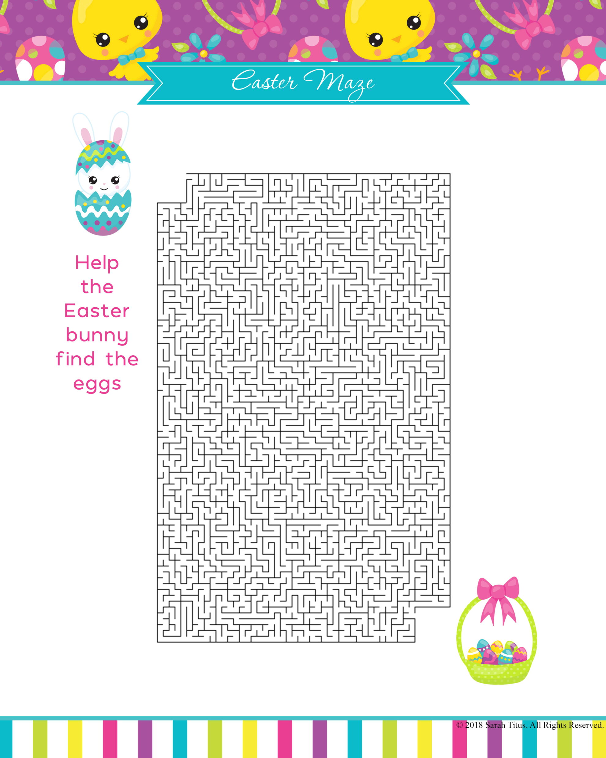Free Printable Easter Games Your Family Will Love - Sarah Titus