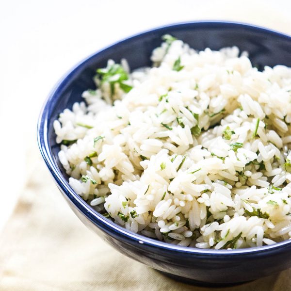 Lime Cilantro Rice - Sarah Titus