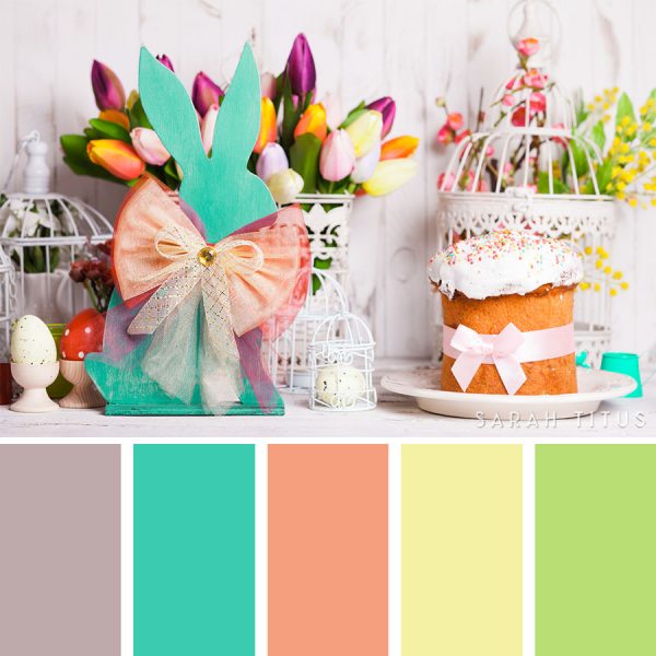 25 Easter Color Palettes - Sarah Titus