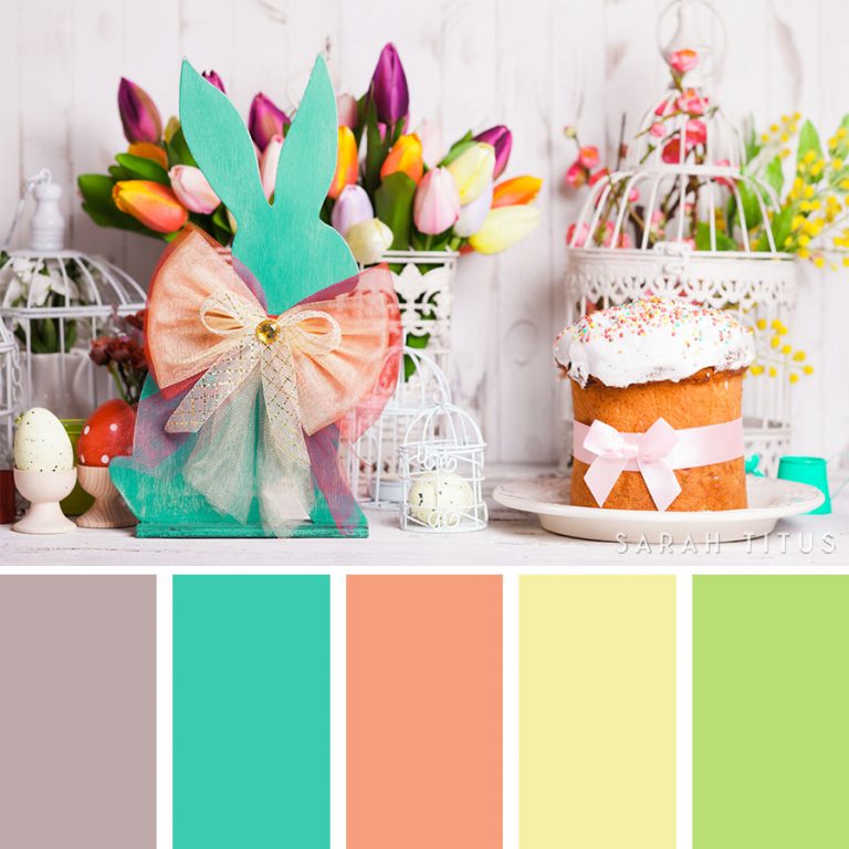 25 Easter Color Palettes - Sarah Titus