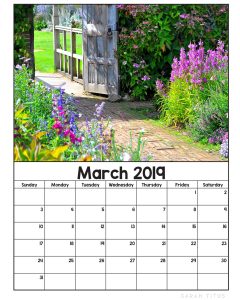 Free Printable Nature Calendars 2019 - Sarah Titus