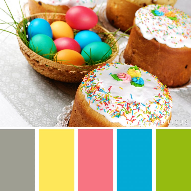 25 Easter Color Palettes - Sarah Titus