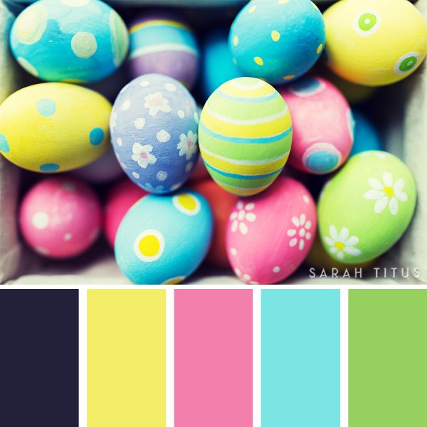 25 Easter Color Palettes - Sarah Titus