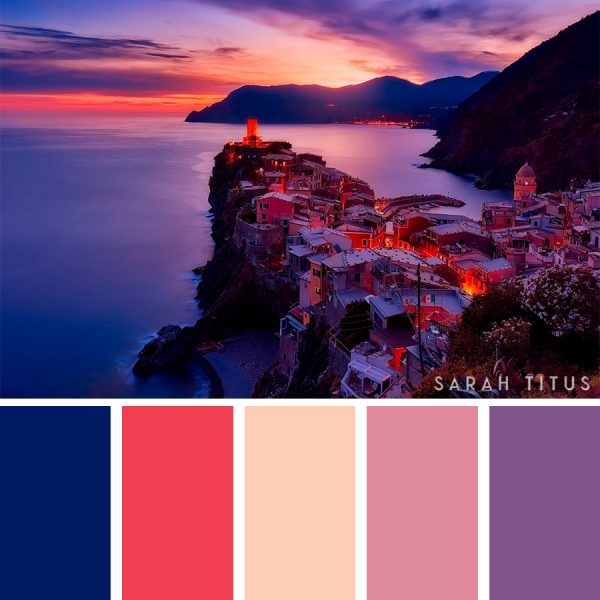 25 Best Travel Destinations Color Palettes - Sarah Titus