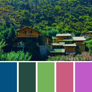 25 Best Travel Destinations Color Palettes - Sarah Titus