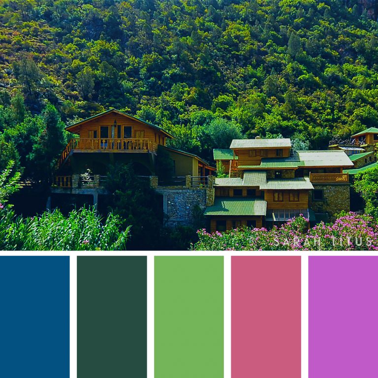 25 Best Travel Destinations Color Palettes - Sarah Titus