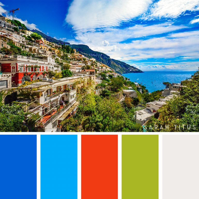 25 Best Travel Destinations Color Palettes - Sarah Titus