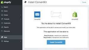 How to Link ConvertKit to Shopify - Sarah Titus