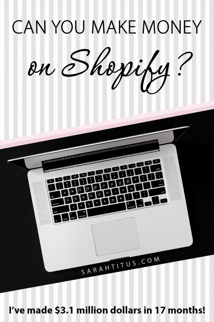 Shopify Store Income Reports - Sarah Titus