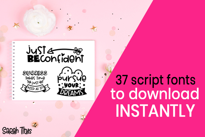 37 Script Fonts to Download Instantly - Sarah Titus