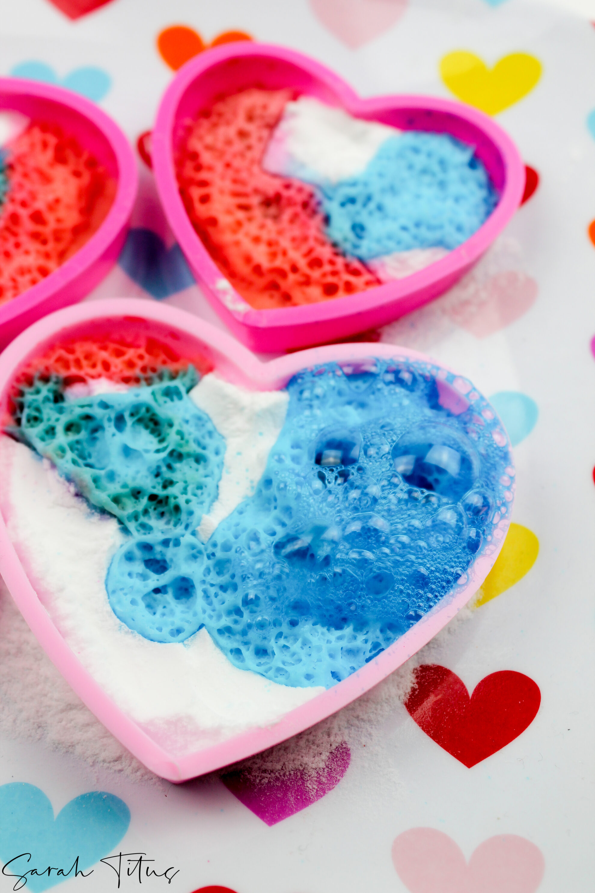Cute Heart Craft With Baking Soda - Sarah Titus