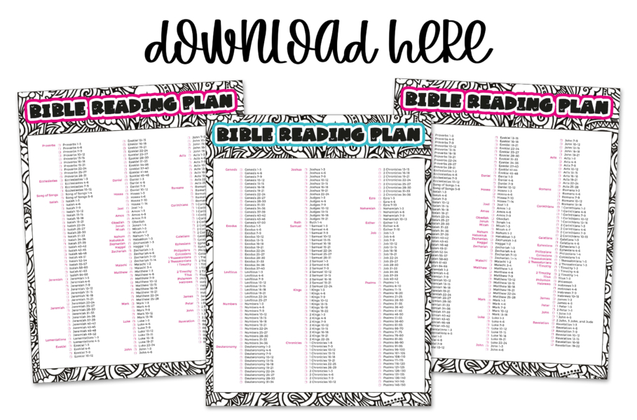 Household Binder Bible Reading Plan - Sarah Titus Household Binder Bible Reading Plan - Sarah Titus