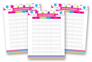 Fitness Planner - Sarah Titus