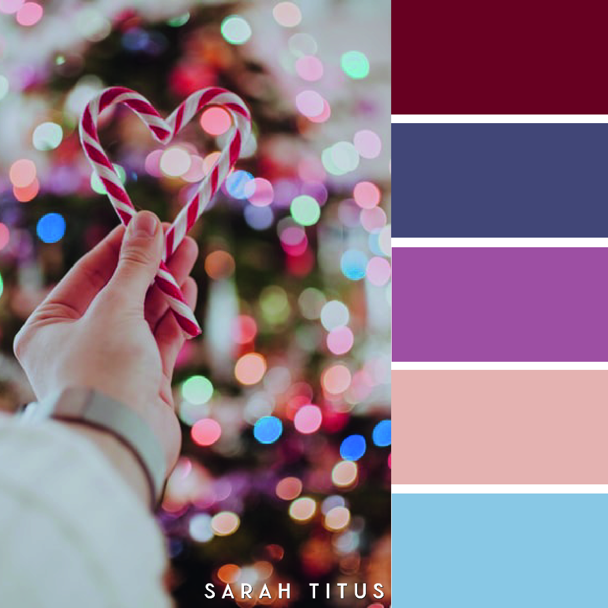 25 Christmas Color Palettes - Sarah Titus
