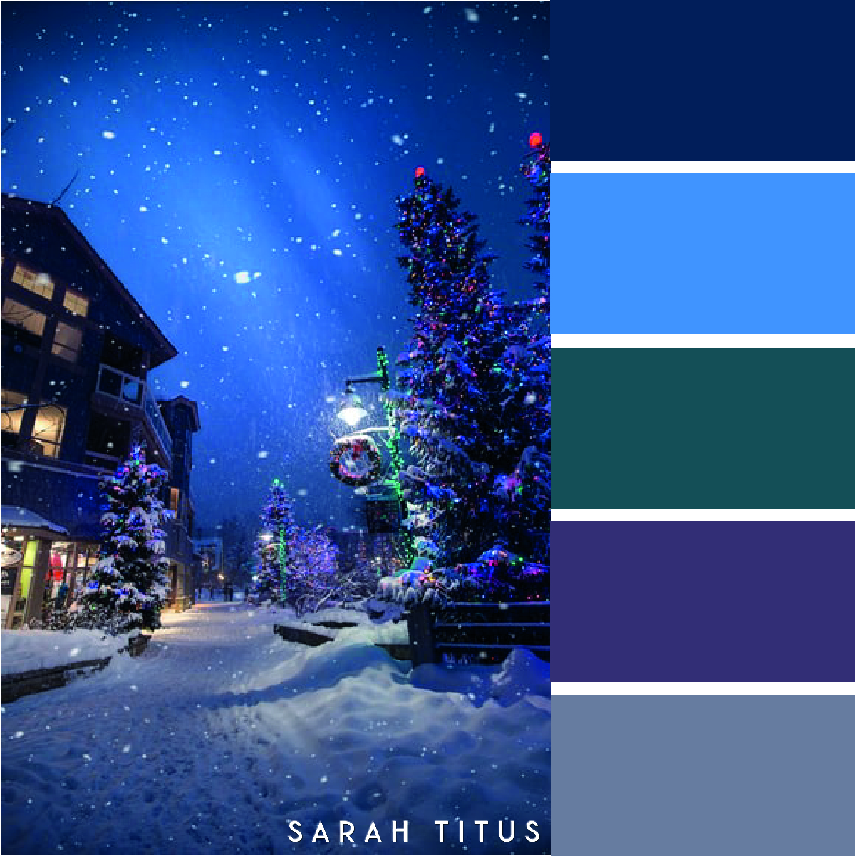 25 Christmas Coloration Palettes - Sarah Titus - Workresearchlive