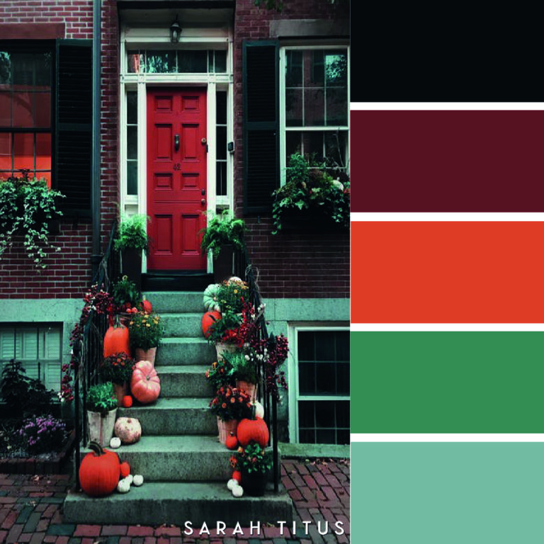 25 Thanksgiving Color Palettes - Sarah Titus