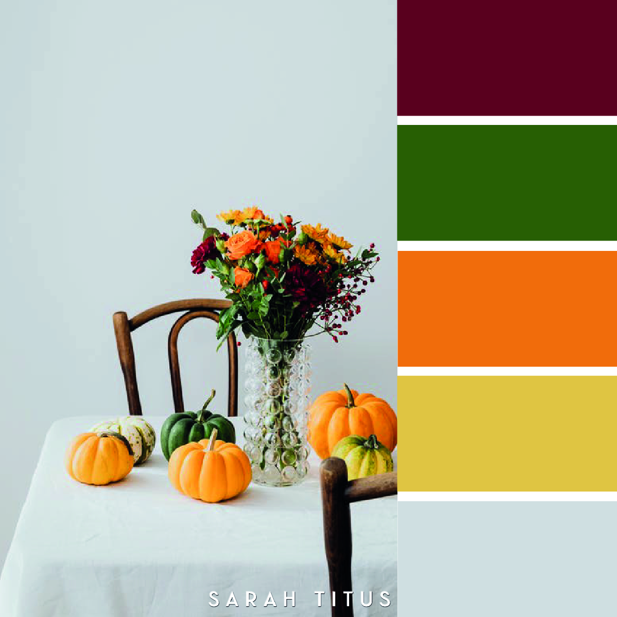 25 Thanksgiving Color Palettes - Sarah Titus