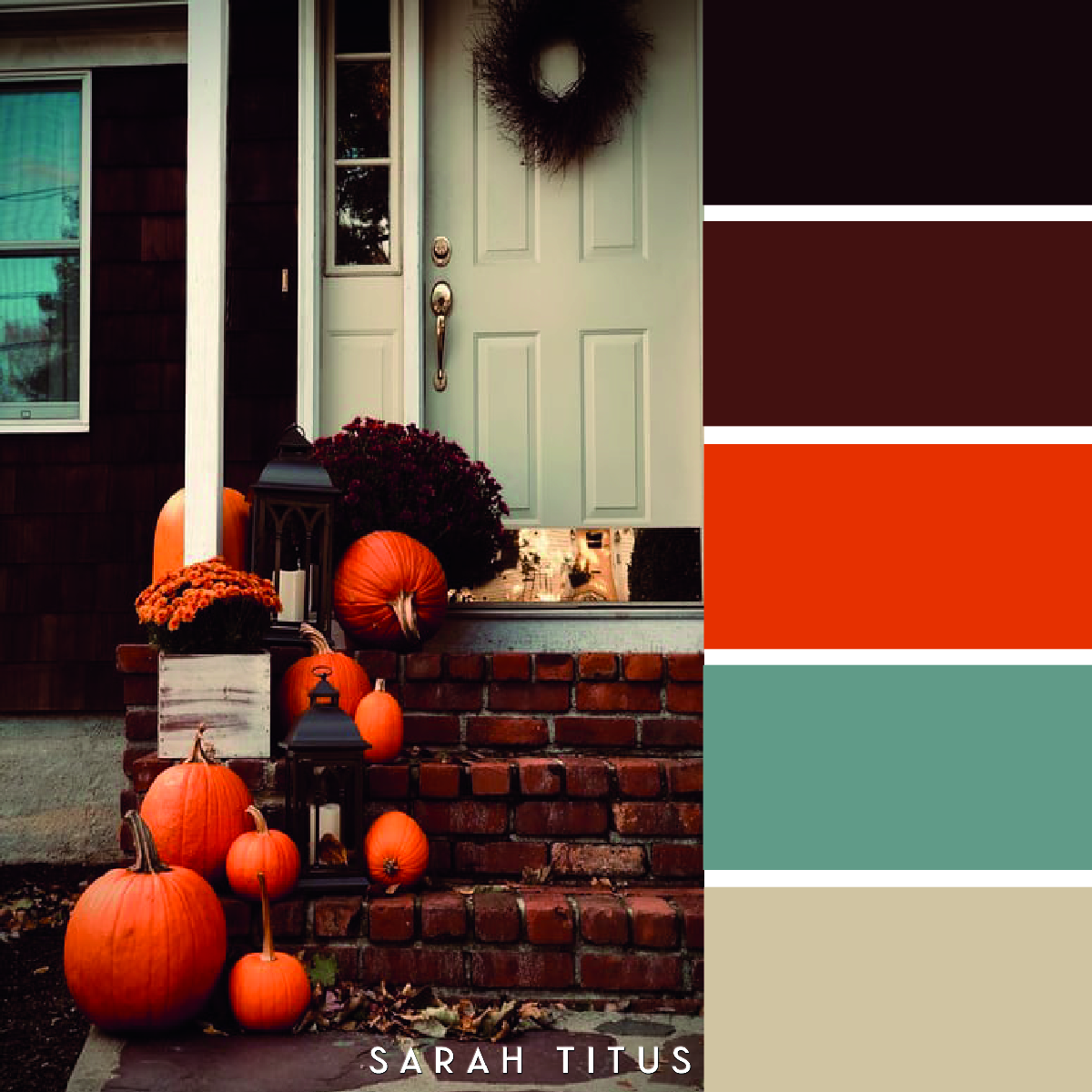 25 Thanksgiving Color Palettes - Sarah Titus