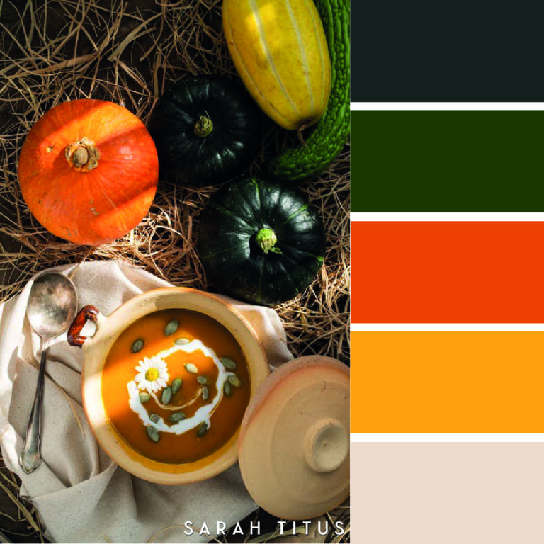25 Thanksgiving Color Palettes - Sarah Titus