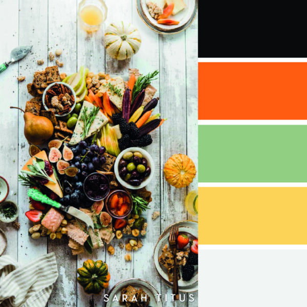 25 Thanksgiving Color Palettes - Sarah Titus