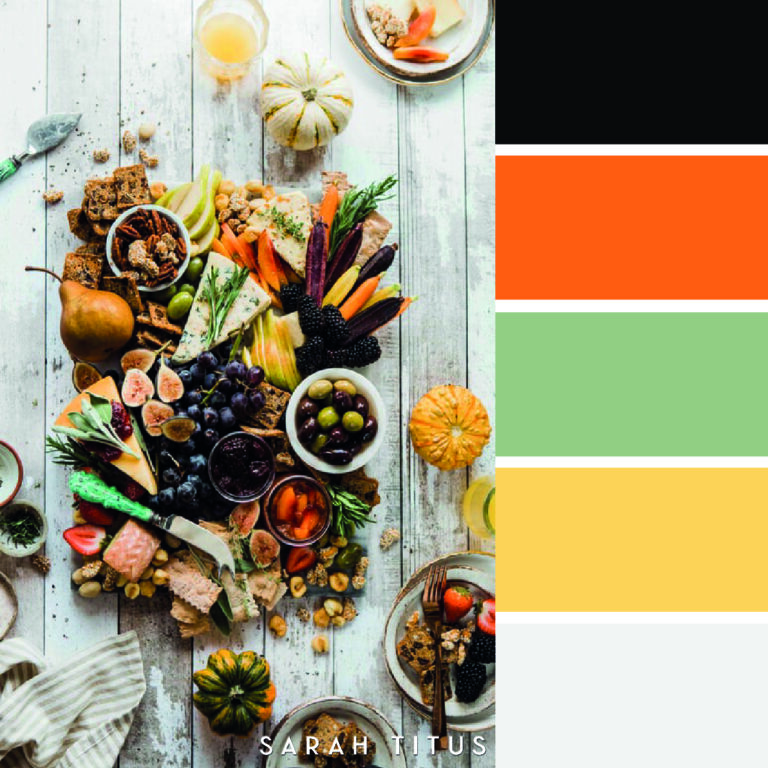 25 Thanksgiving Color Palettes - Sarah Titus