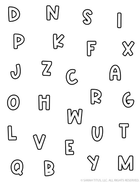 30 Days to Better Hand Lettering - Bubble Letters - Sarah Titus