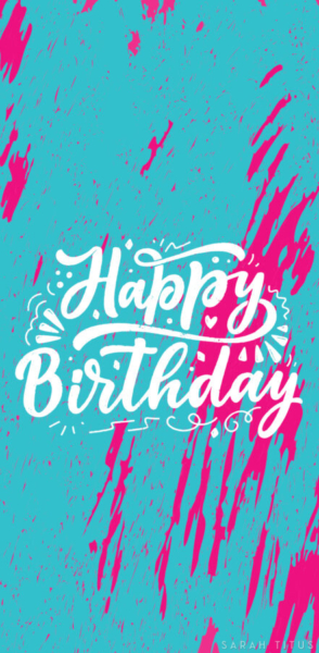 Free Happy Birthday Text Cards - Sarah Titus
