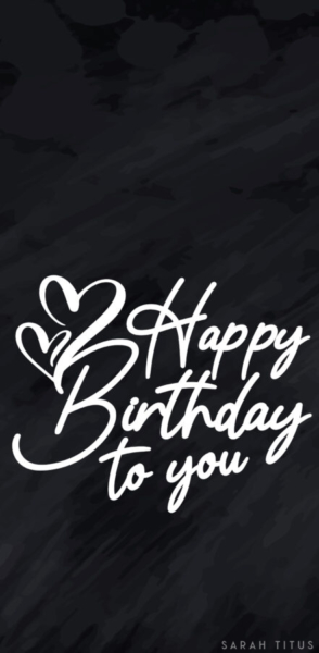 Free Happy Birthday Text Cards - Sarah Titus