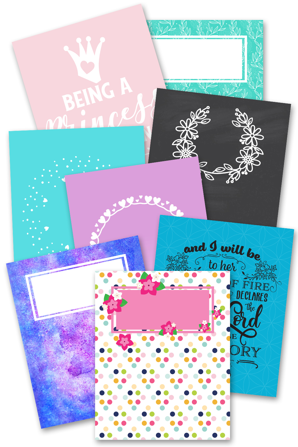 Fun Binder Covers & Dividers Binder - Sarah Titus