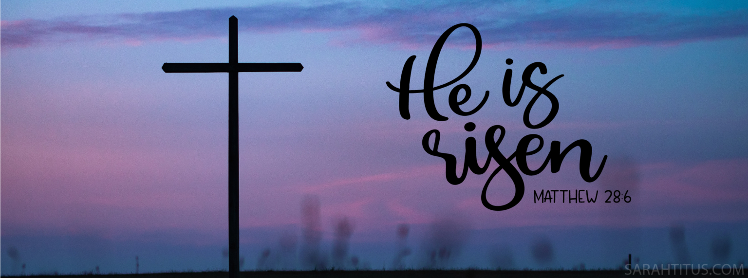 He is Risen Wallpaper - Sarah Titus