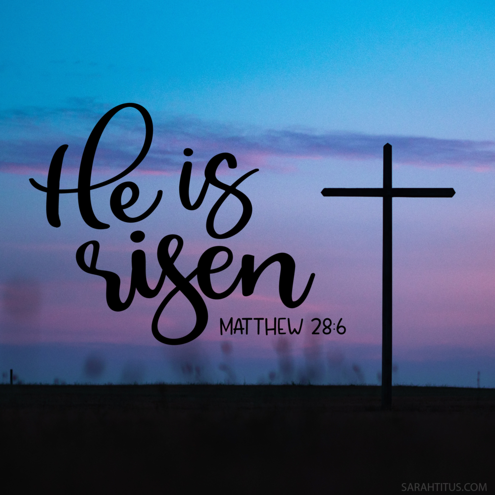 He is Risen Wallpaper - Sarah Titus