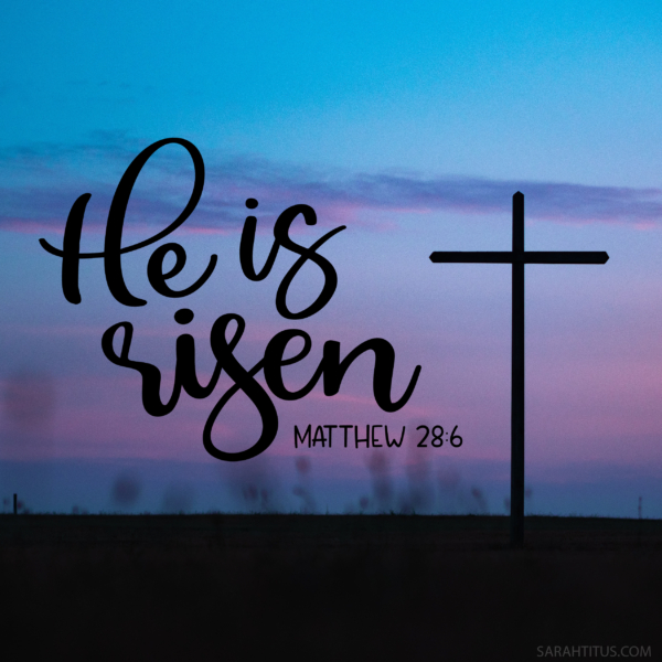He is Risen Wallpaper - Sarah Titus