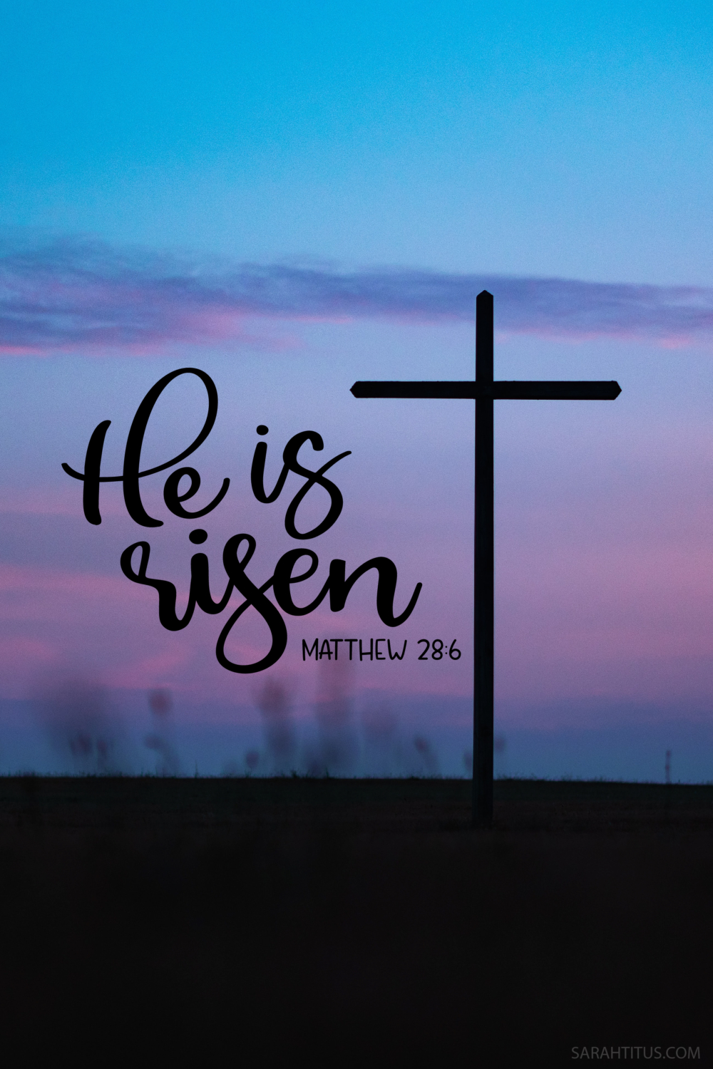 He is Risen Wallpaper - Sarah Titus