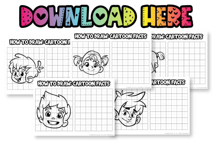 How to Draw Cartoon Faces - Sarah Titus