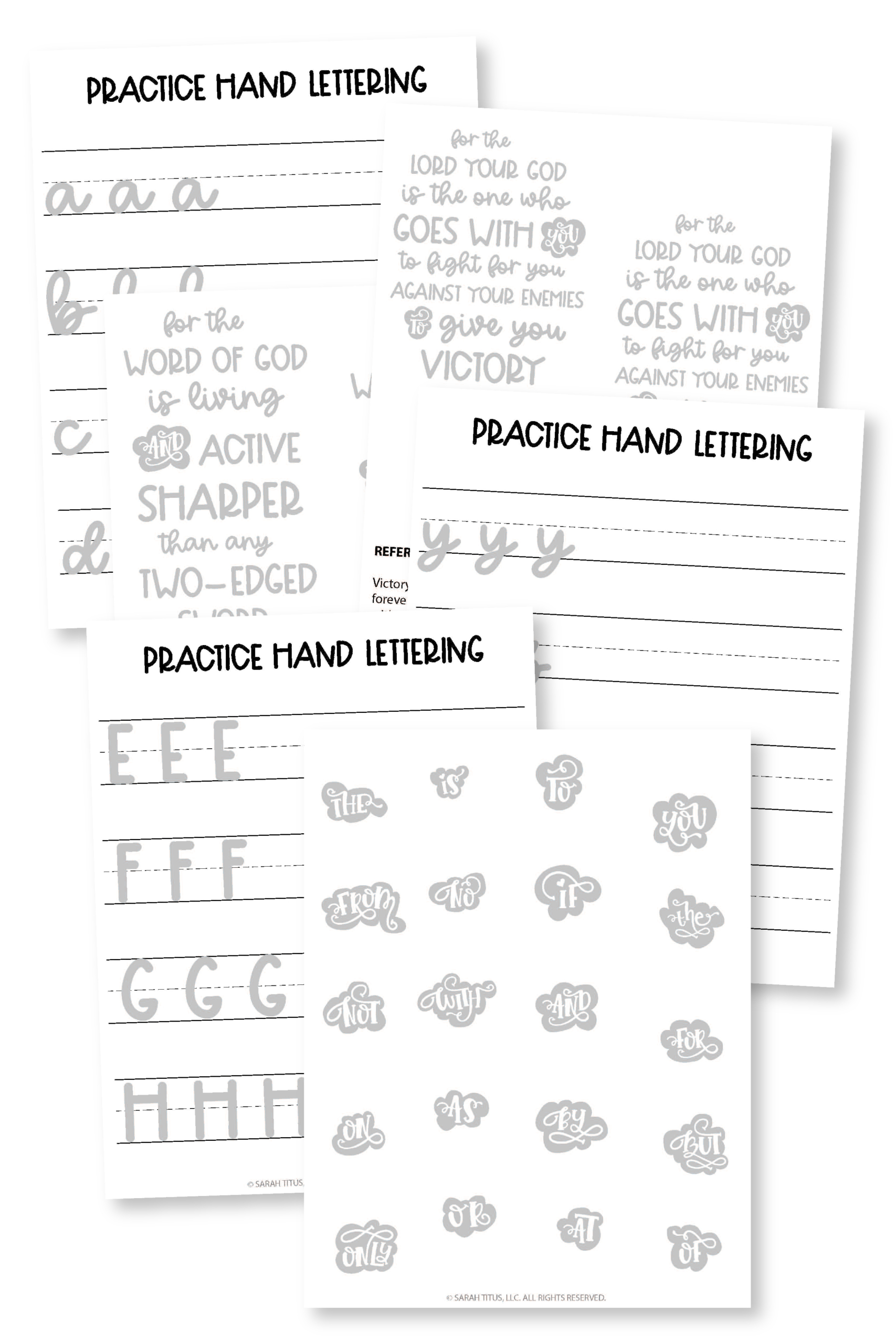 Hand Lettering Archives - Sarah Titus