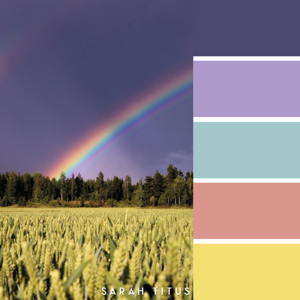 Rainbow Color Palettes - Sarah Titus