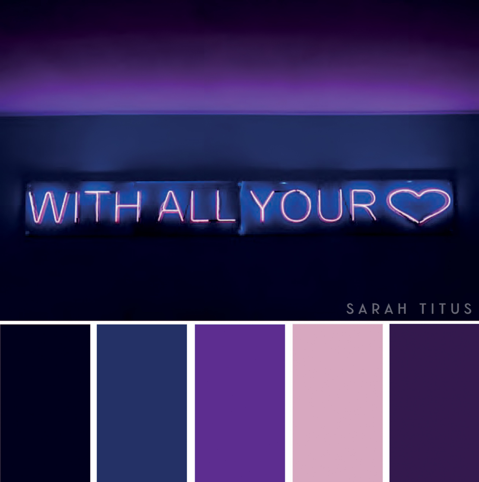 Neon Color Palettes - Sarah Titus