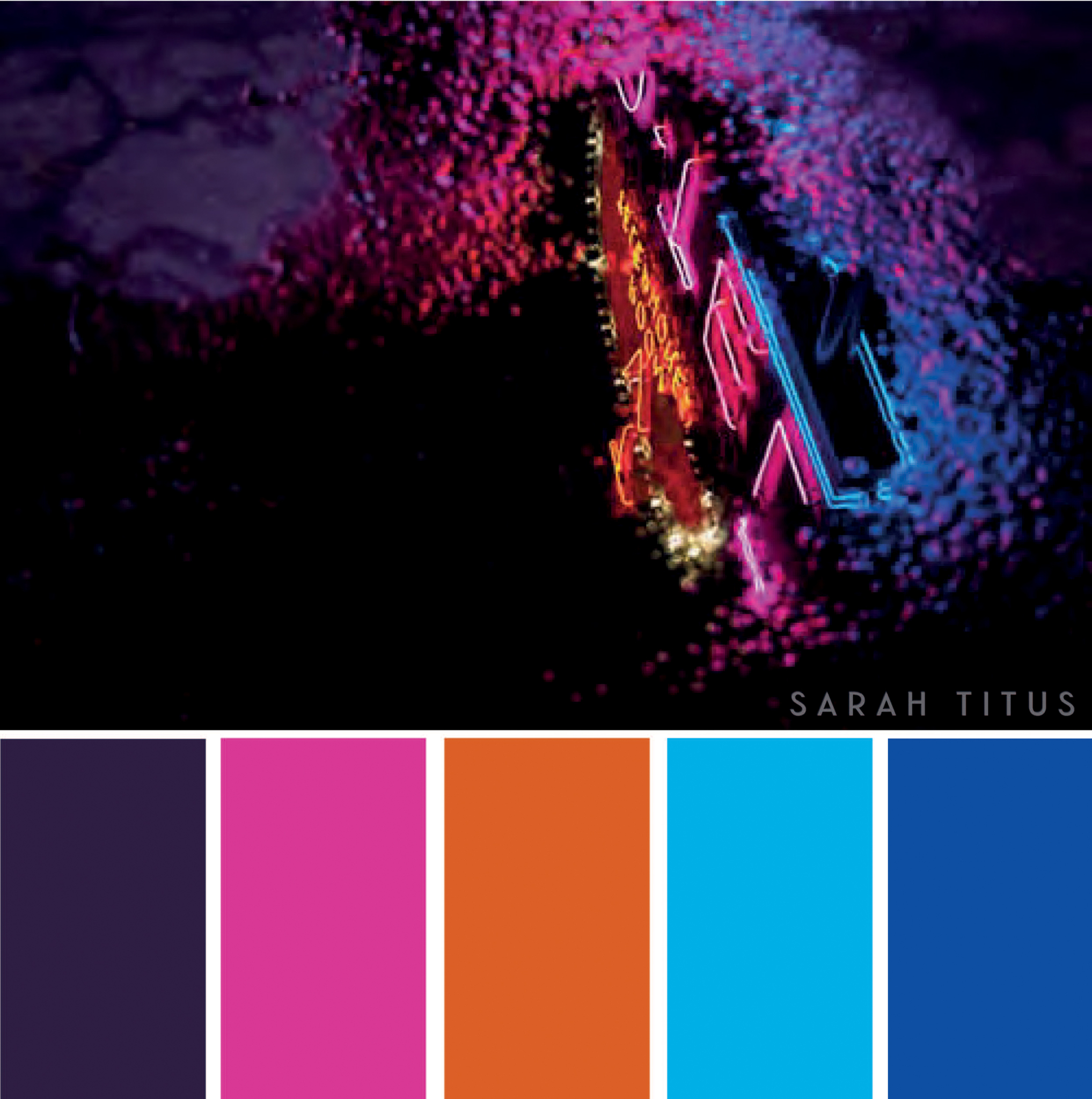 Neon Color Palettes - Sarah Titus