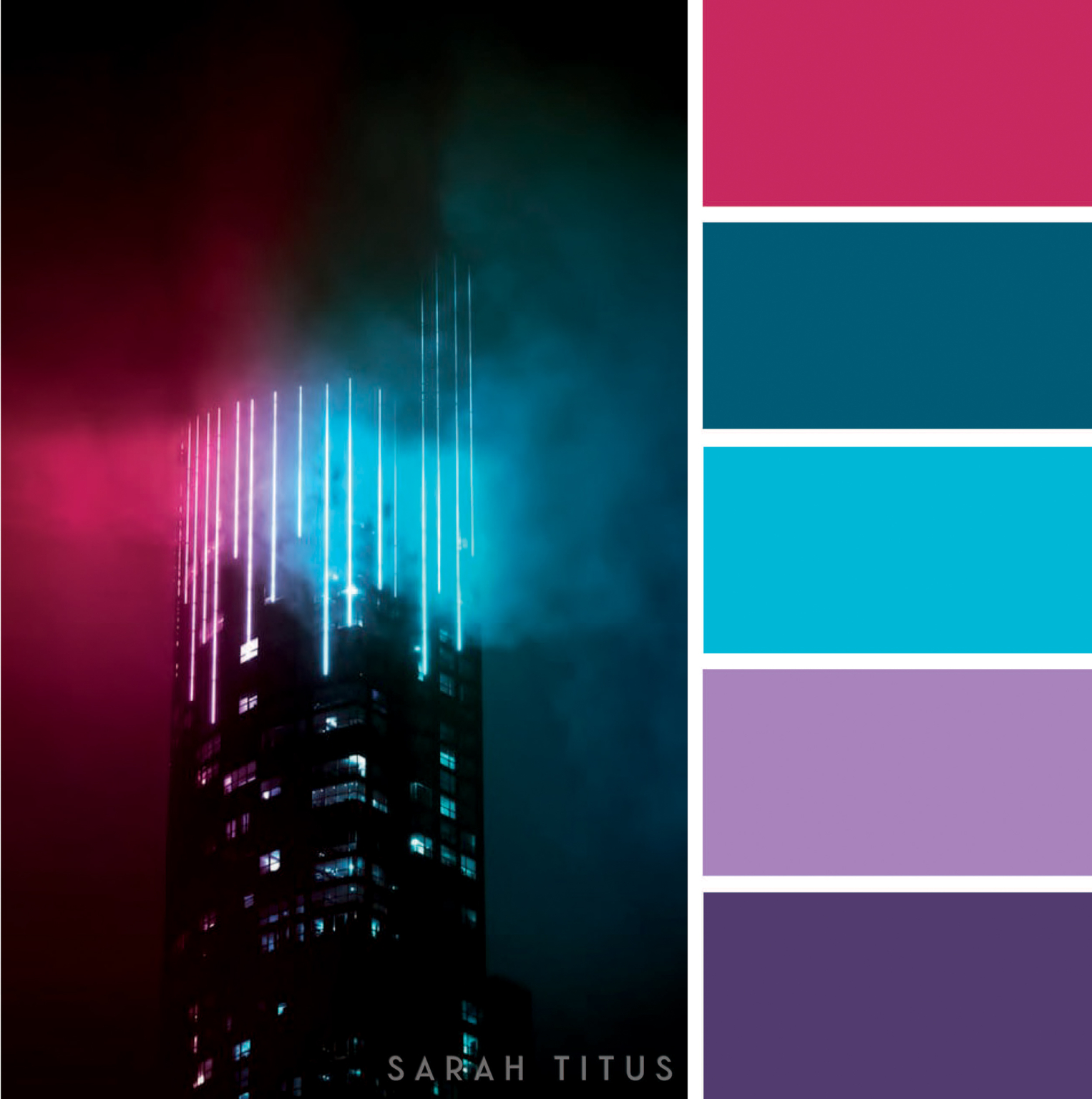 Neon Color Palettes - Sarah Titus