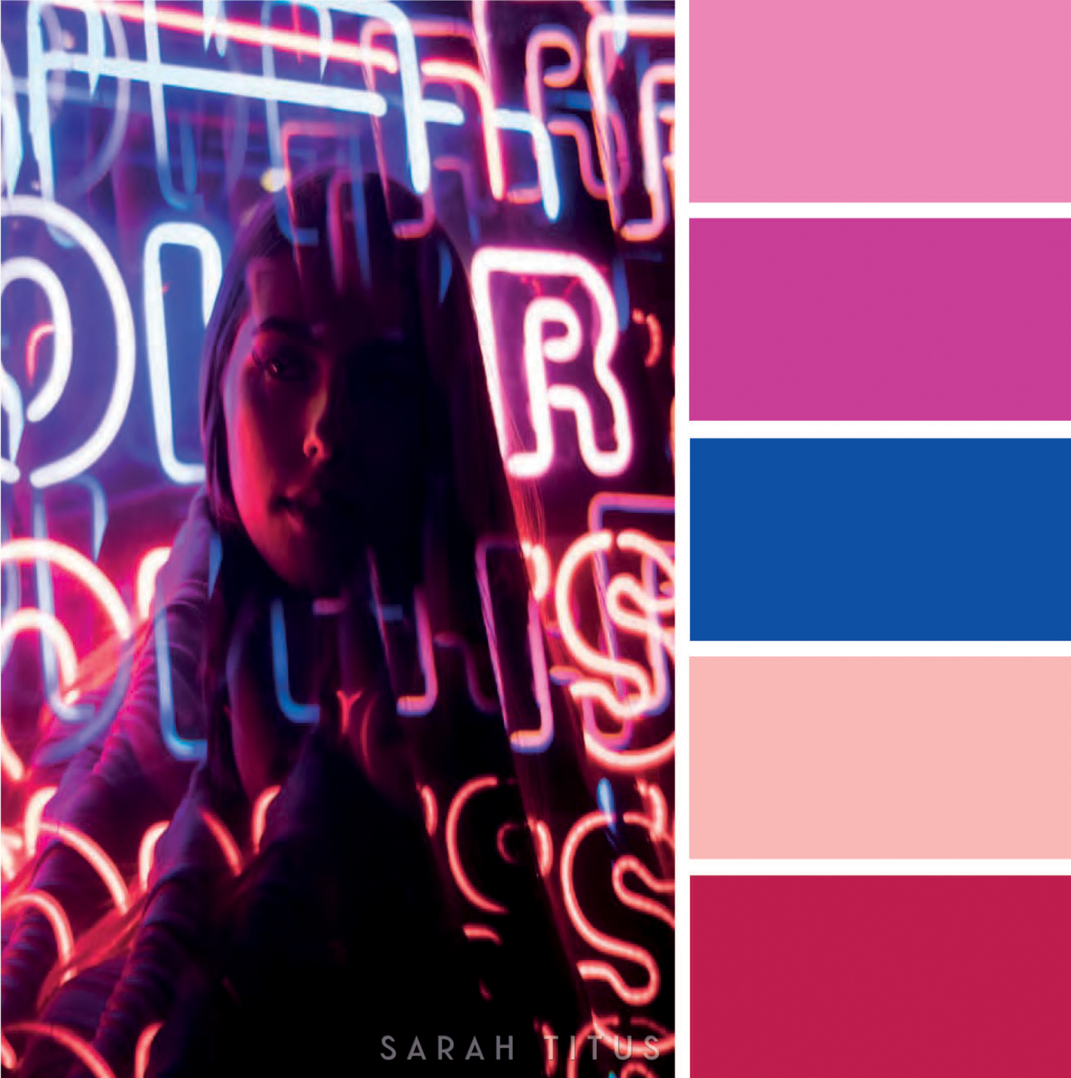 Neon Color Palettes - Sarah Titus