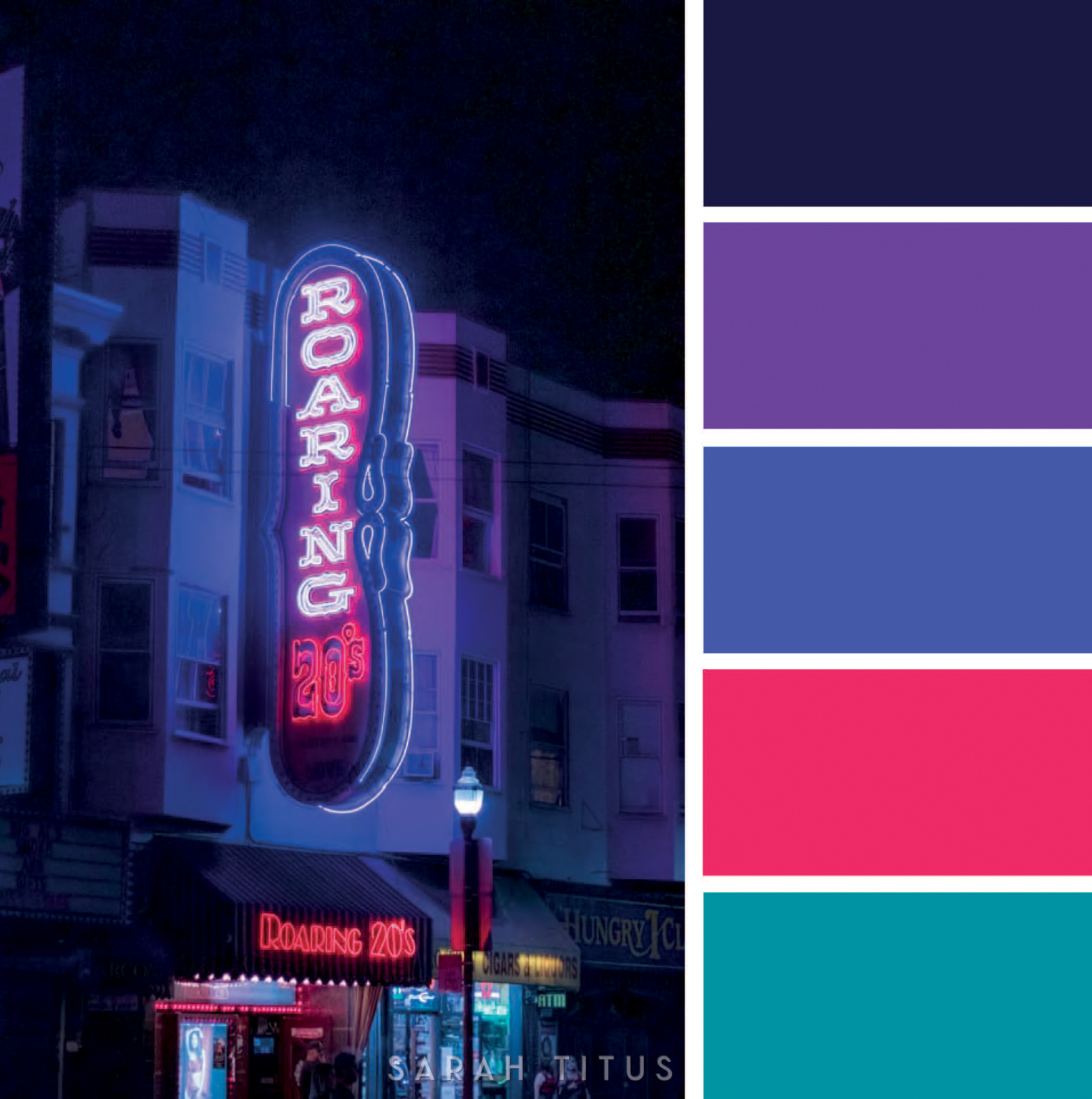 Neon Color Palettes - Sarah Titus