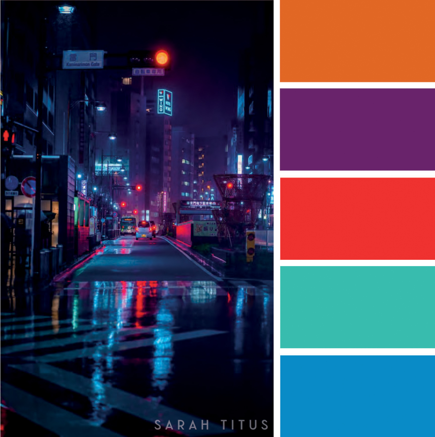 Neon Color Palettes - Sarah Titus