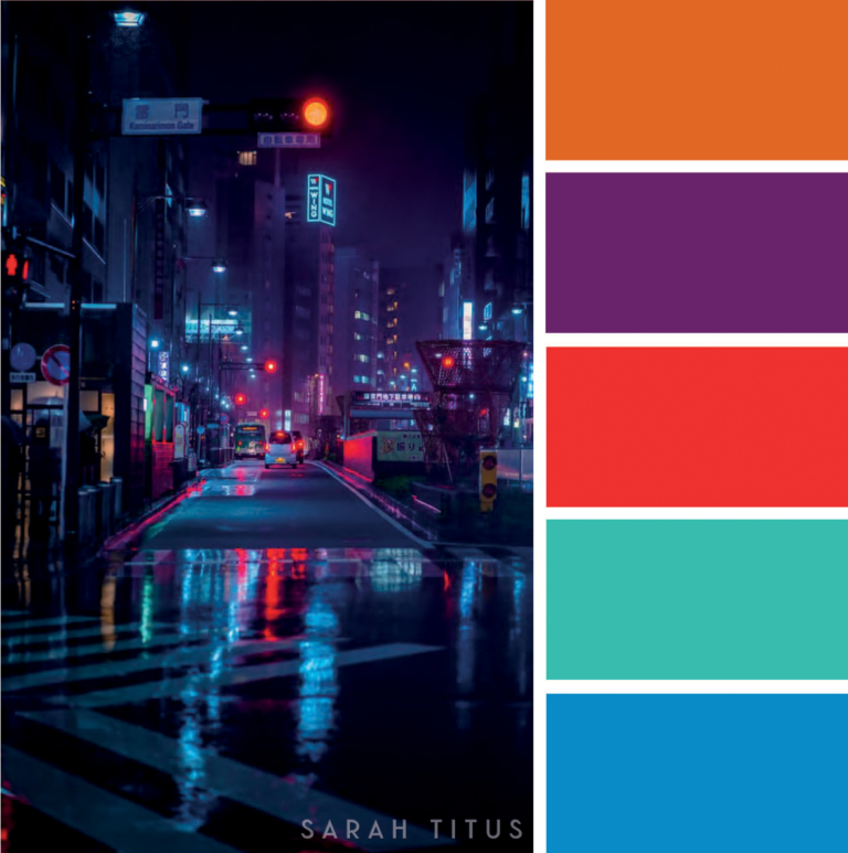Neon Color Palettes - Sarah Titus